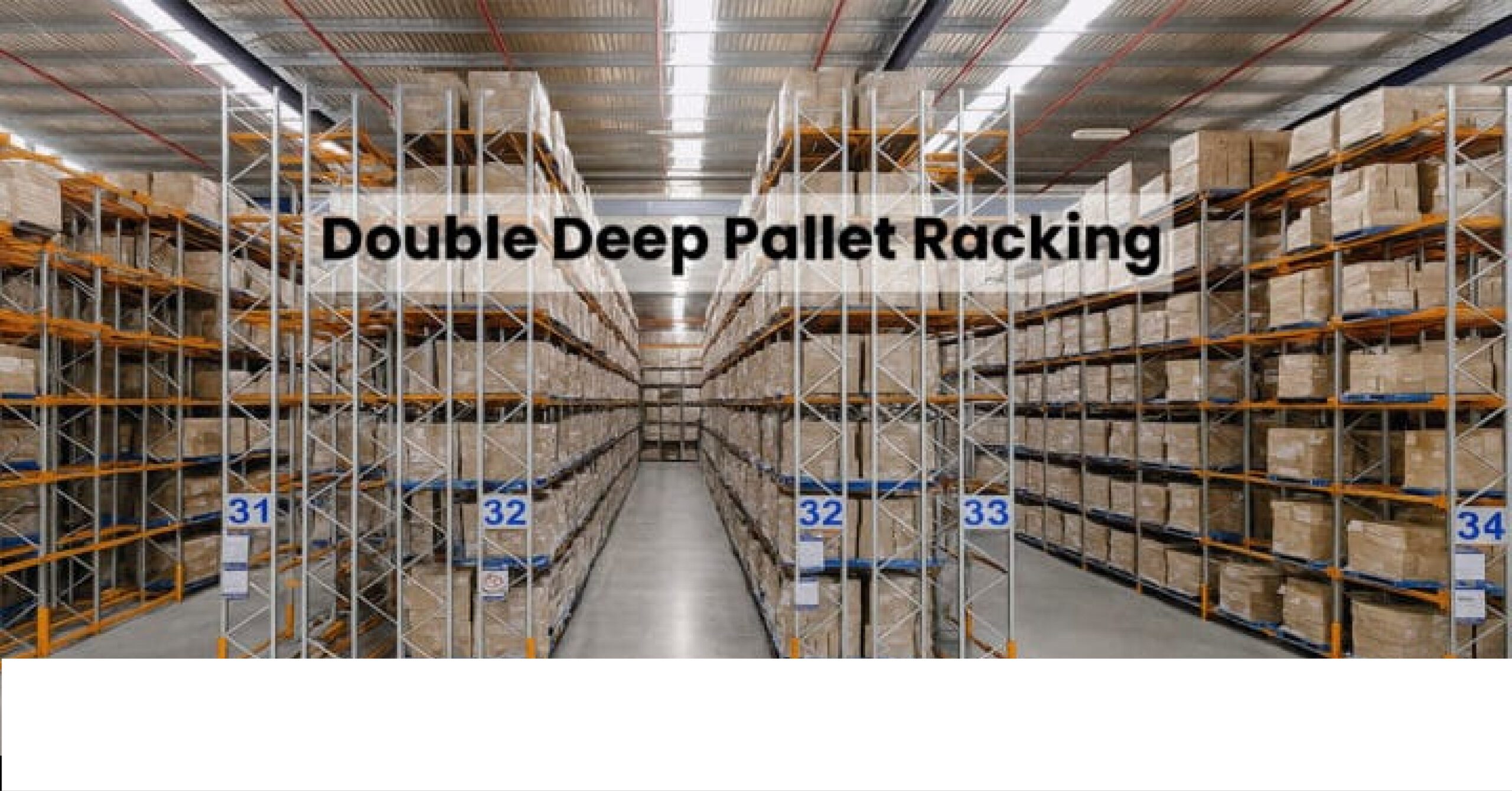 Double Deep Pallet Rack in Pakistan - Racks In Faisalabad | Textile ...